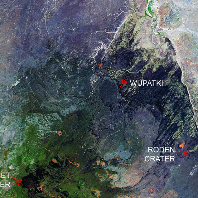 Land Arts of the American West - Roden Crater - Wupatki